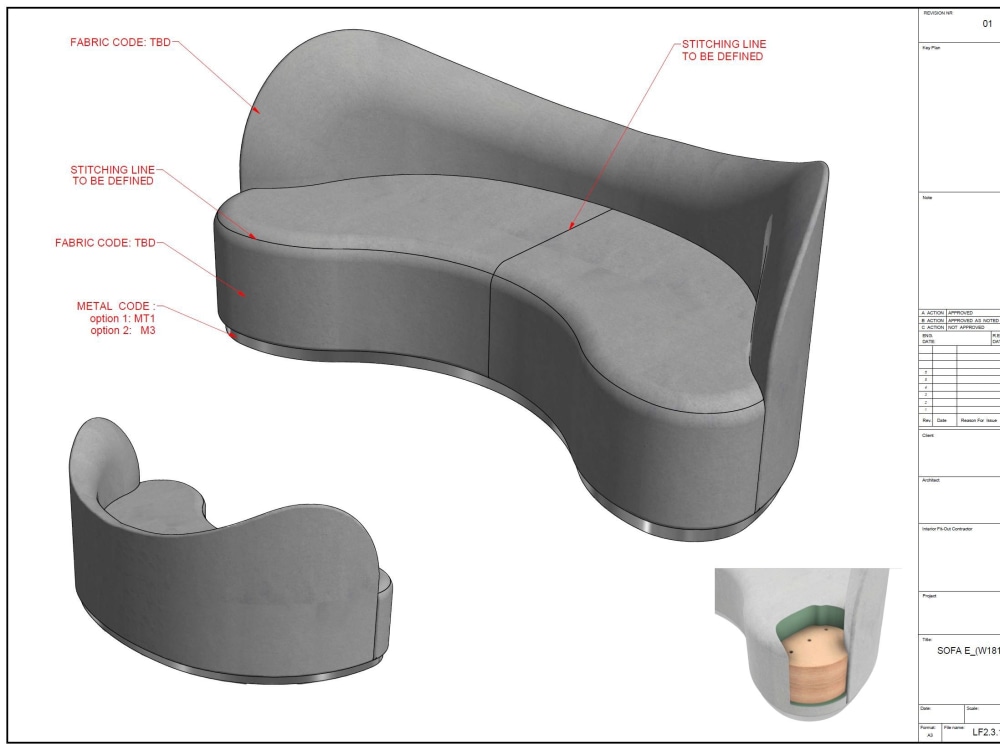 Professional 3D modeling and rendering of your custom furniture product ...