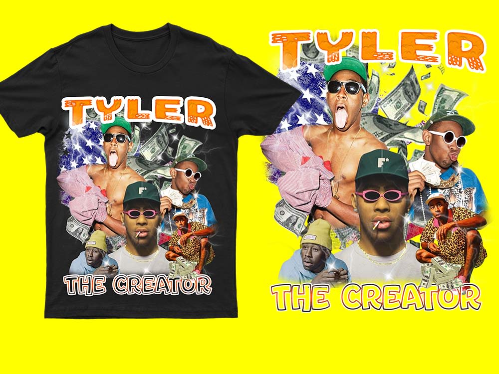 High Quality Bootleg T-shirt, 90s, Rap T-shirt Design For Your Choice ...