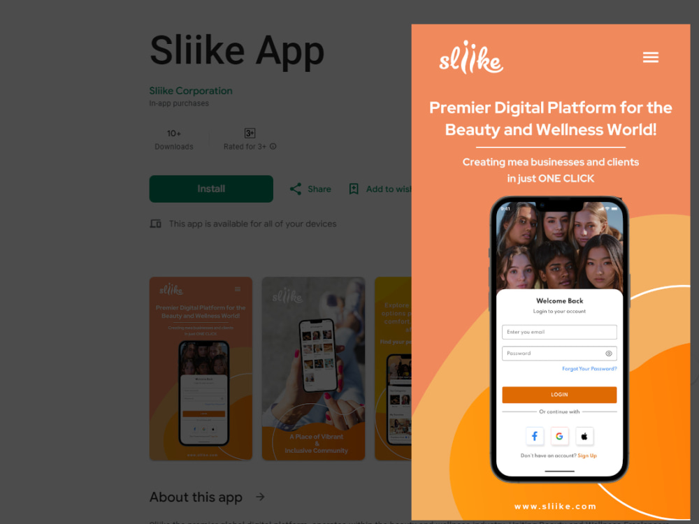 A Responsive And Fully Functional Mobile Application Flutter And React