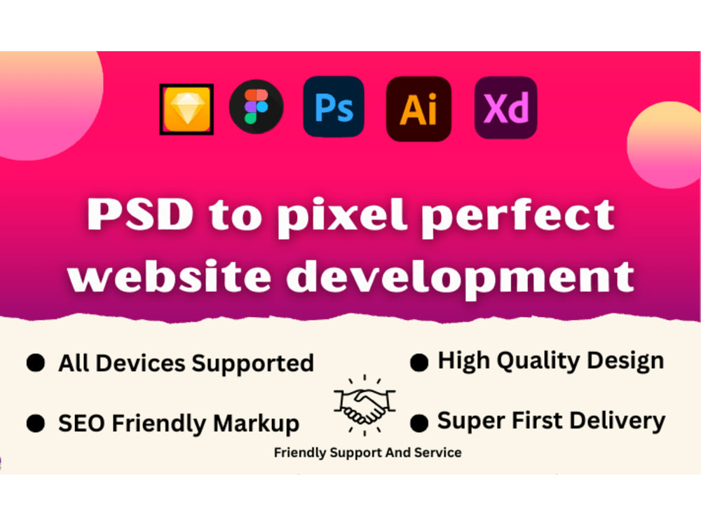 PSD to Pixel Perfect Website Development | Upwork