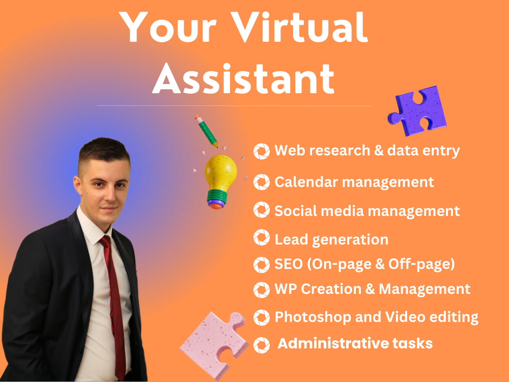 Virtual Assistant| Social Media Management| SEO| WordPress| Admin | Upwork