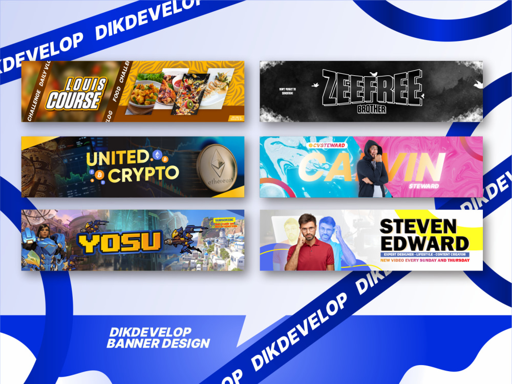 A fantastic banner youtube or social media banner | Upwork