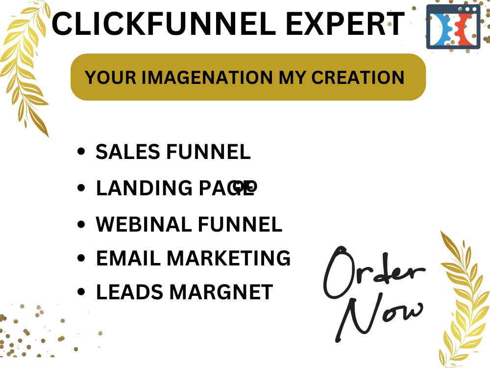 Clickfunnel landing page, clickfunnel sales funnel, integrations | Upwork