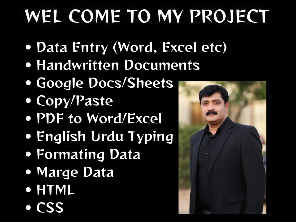 Data Entry| Word| Excel| EXPERT PDF | Urdu Typing| Copy & Paste| HTML| CSS | Upwork