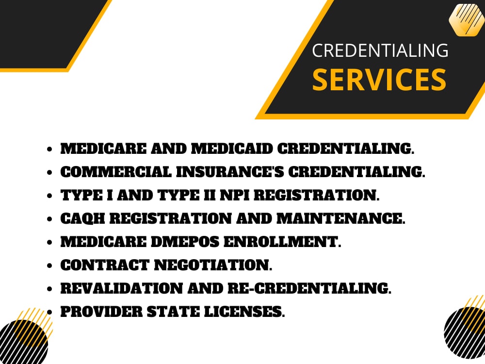 Credentialing & Enrollment Services | Upwork