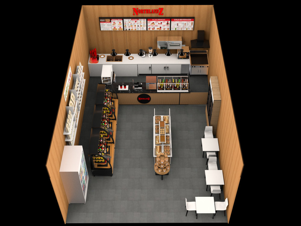 A High Quality 3D Model of Bakery & Restaurant | Upwork