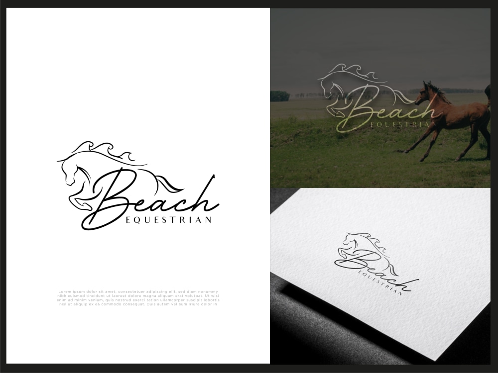 A Profesional Veterinary Equestrian Equine & Animals Pet Farm Logo ...