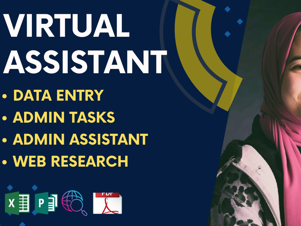 Virtual assistant for fast data entry, administration and marketing | Upwork