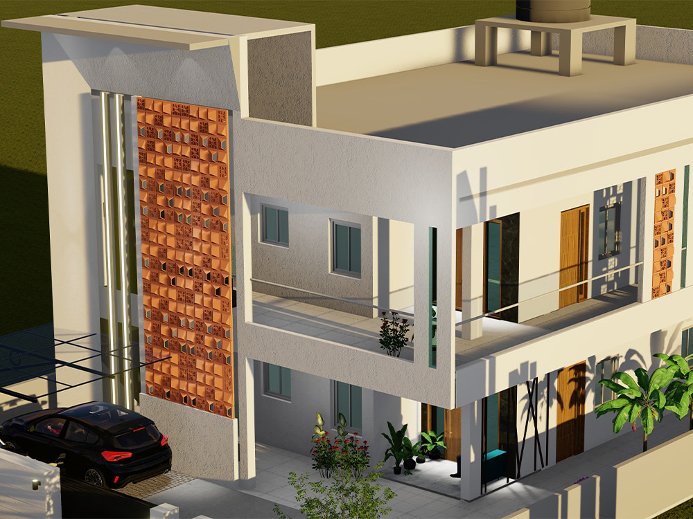 Photo realistic renderings of a multi family home. | Upwork