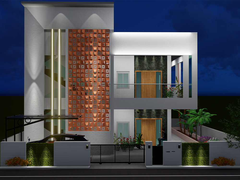 Photo realistic renderings of a multi family home. | Upwork