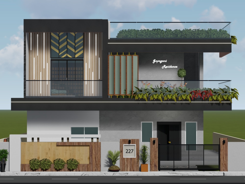 Photo realistic renderings of a multi family home. | Upwork