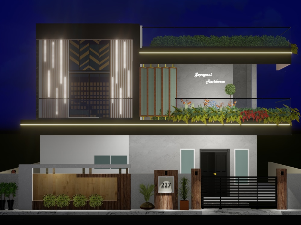 Photo realistic renderings of a multi family home. | Upwork