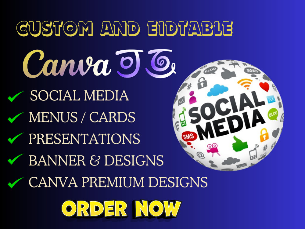 Canva expert and design awesome editable templates | Upwork