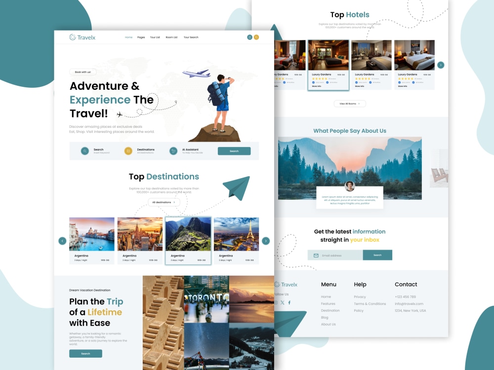 A professional figma landing page or website | Upwork