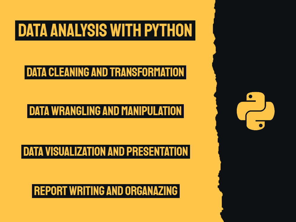 High quality data scraping, cleaning, analysis and visualization in Python | Upwork