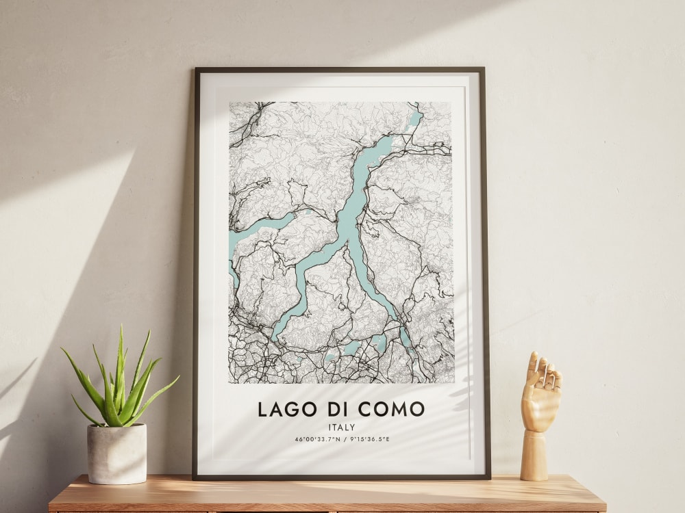 A custom lake map, any lake, digital download | Upwork