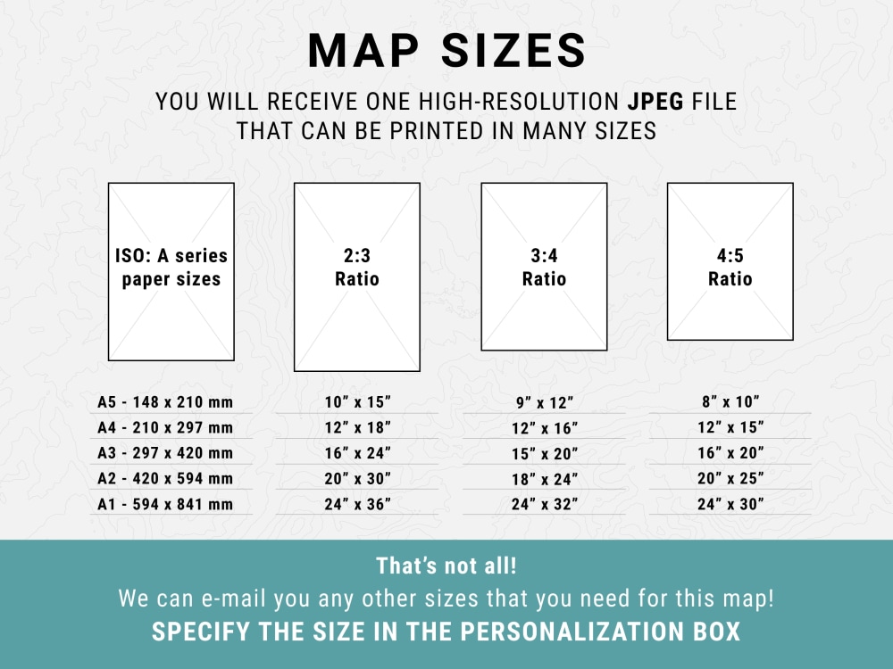 A custom lake map, any lake, digital download | Upwork