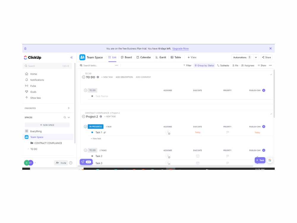 An optimized ClickUp setup make Intrgromat Intregration | Upwork