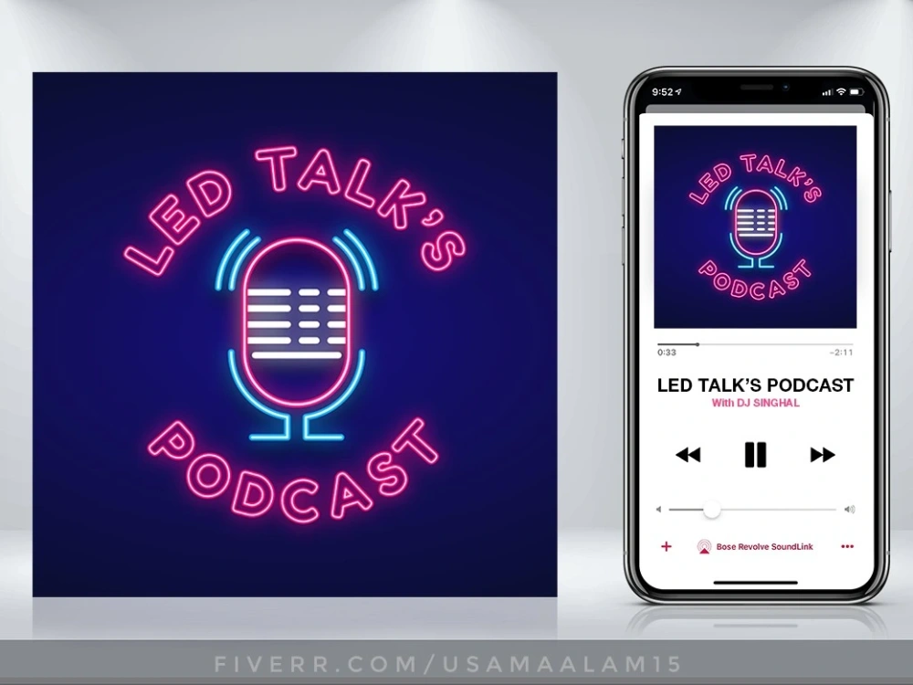 Creative podcast cover art | Upwork