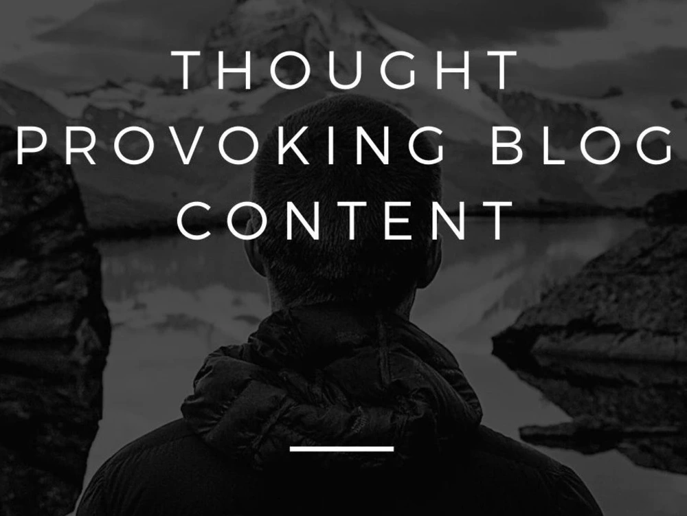 A thought-provoking blog post that drives engagement and awareness | Upwork