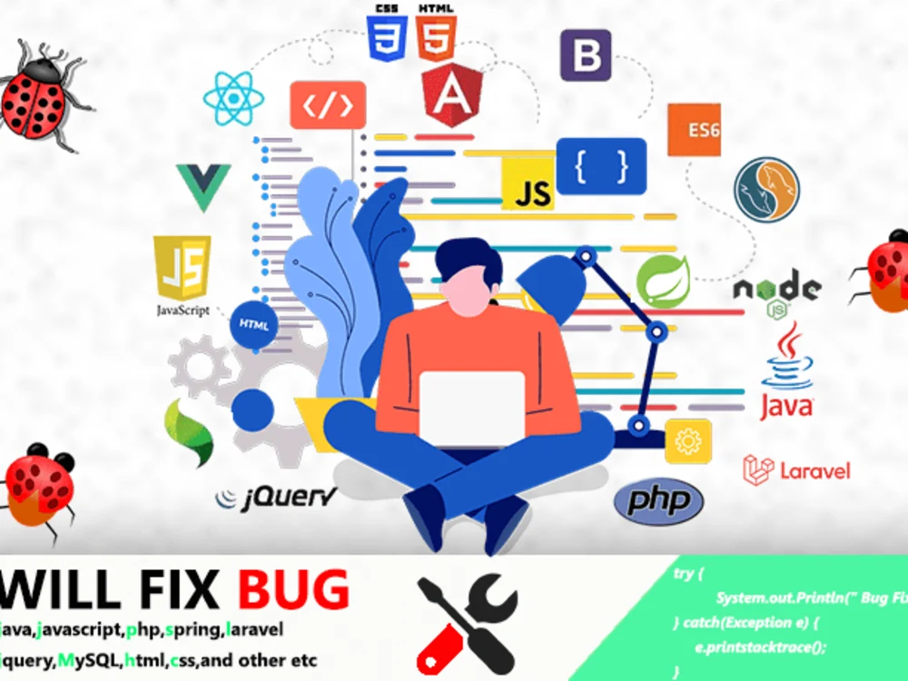 Java Jquery Php Laravel Mysql Or Other Application Code Bugs Solved Upwork