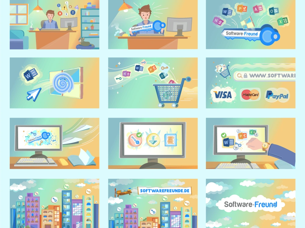 A professional explainer video with custom illustrations! | Upwork