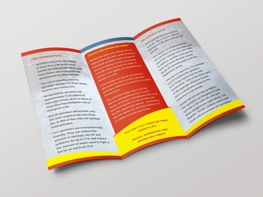 A creative eye catching and Effective Tri-fold flyer design. | Upwork