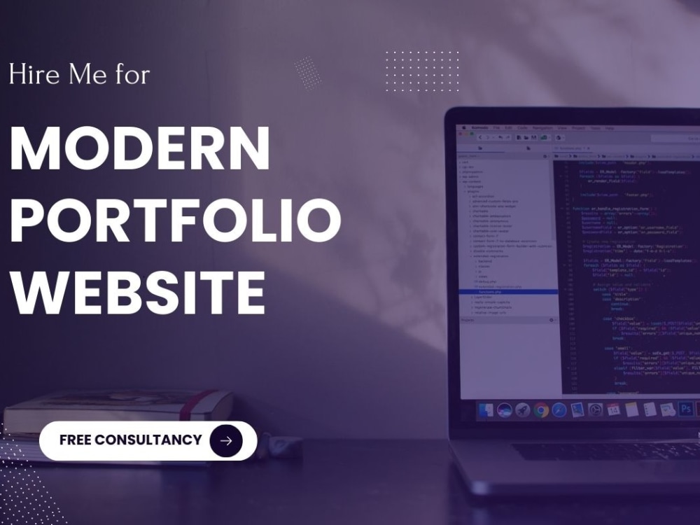 A modern portfolio website that shows your work | Upwork