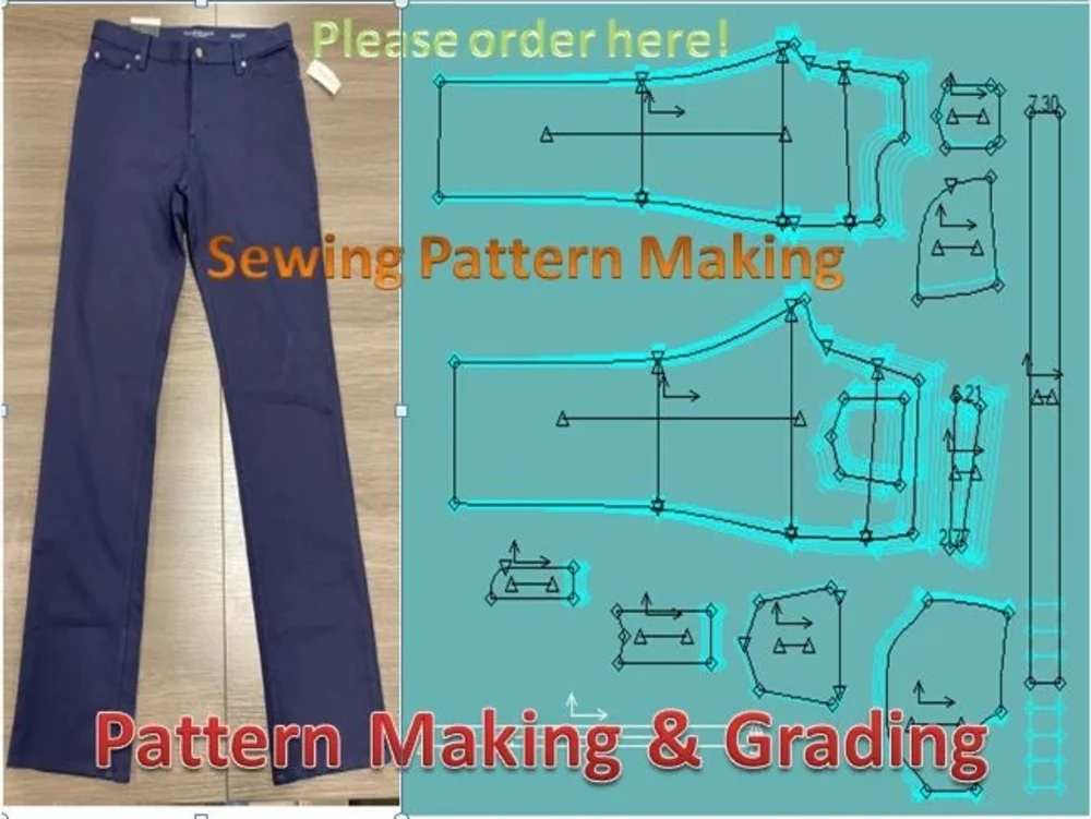 Apparel sewing pattern making for your project | Upwork