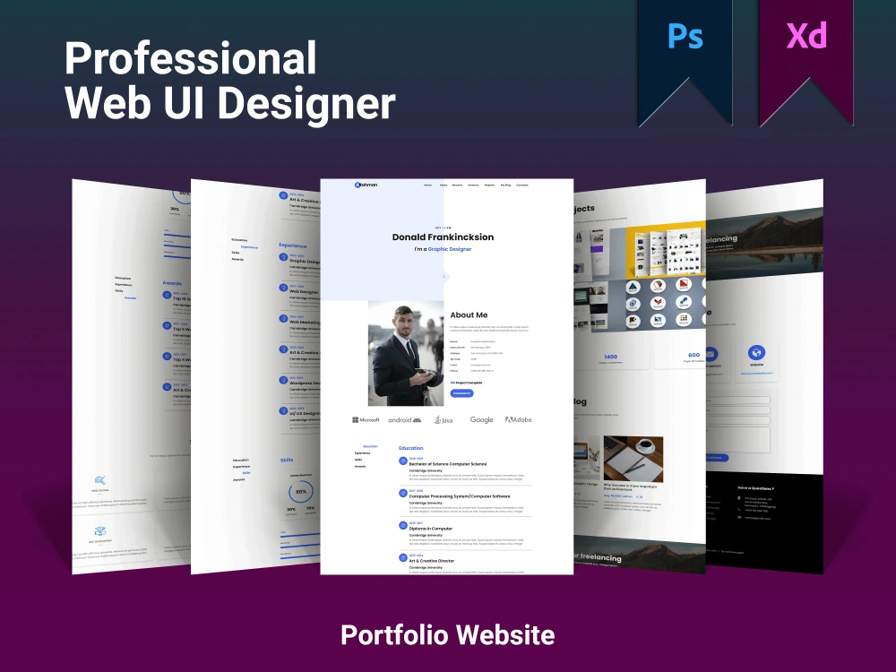 Responsive Web and Mobile UI design | Upwork