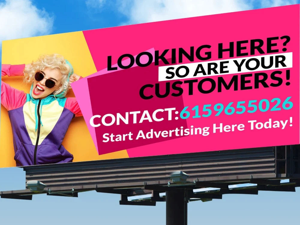 Billboard, yards, signboard, banner design in 24hrs | Upwork