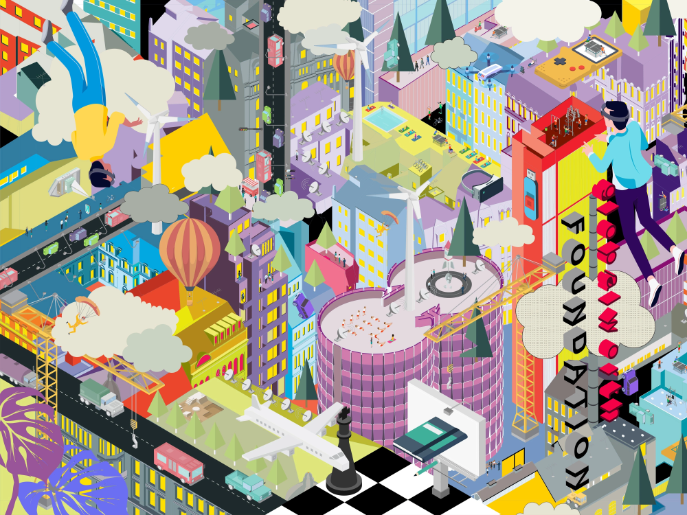 An amazing Axonometric Illustration | Upwork