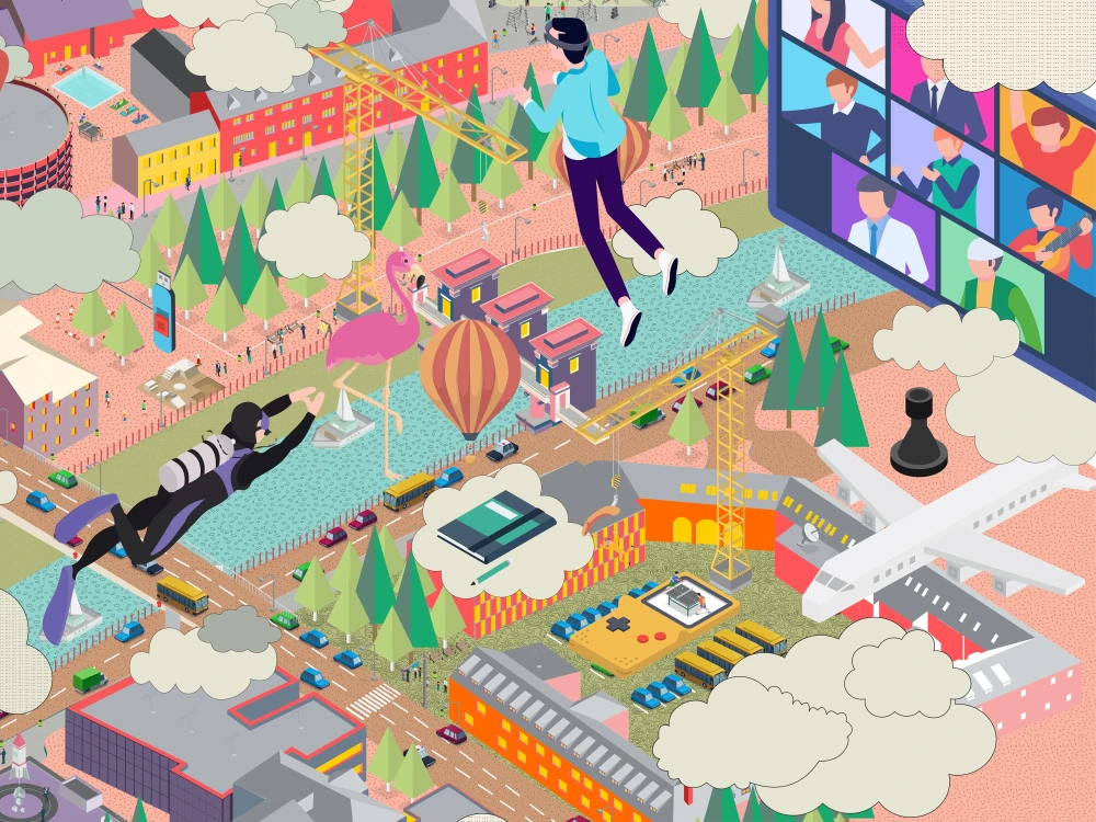 An amazing Axonometric Illustration | Upwork