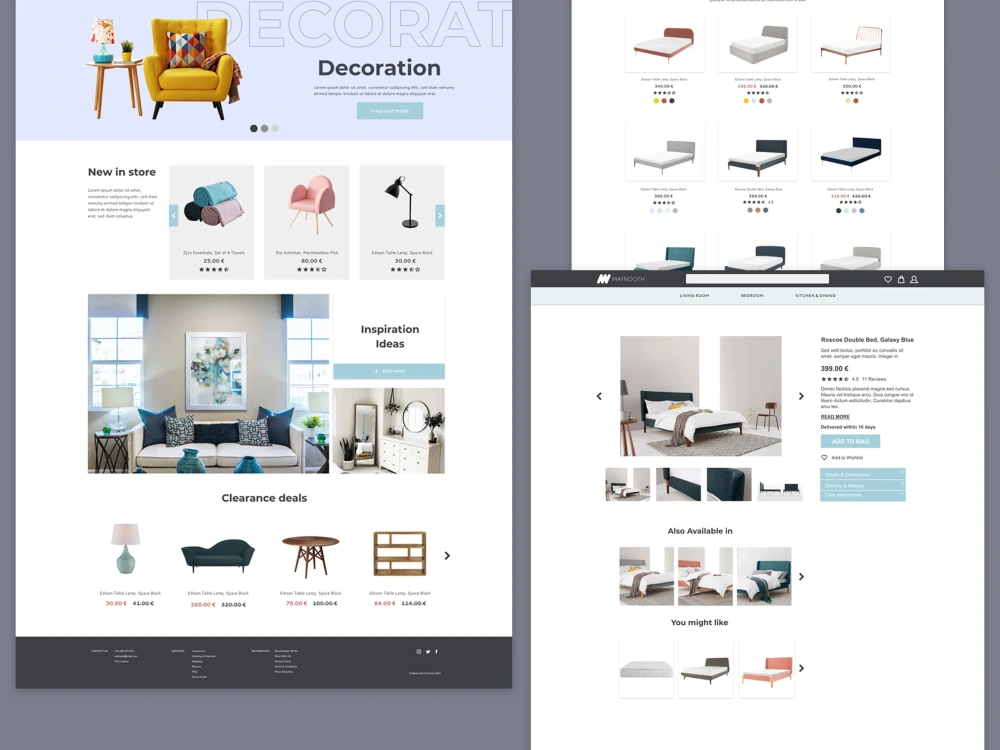 A creative and amazing UI UX design for your website | Upwork
