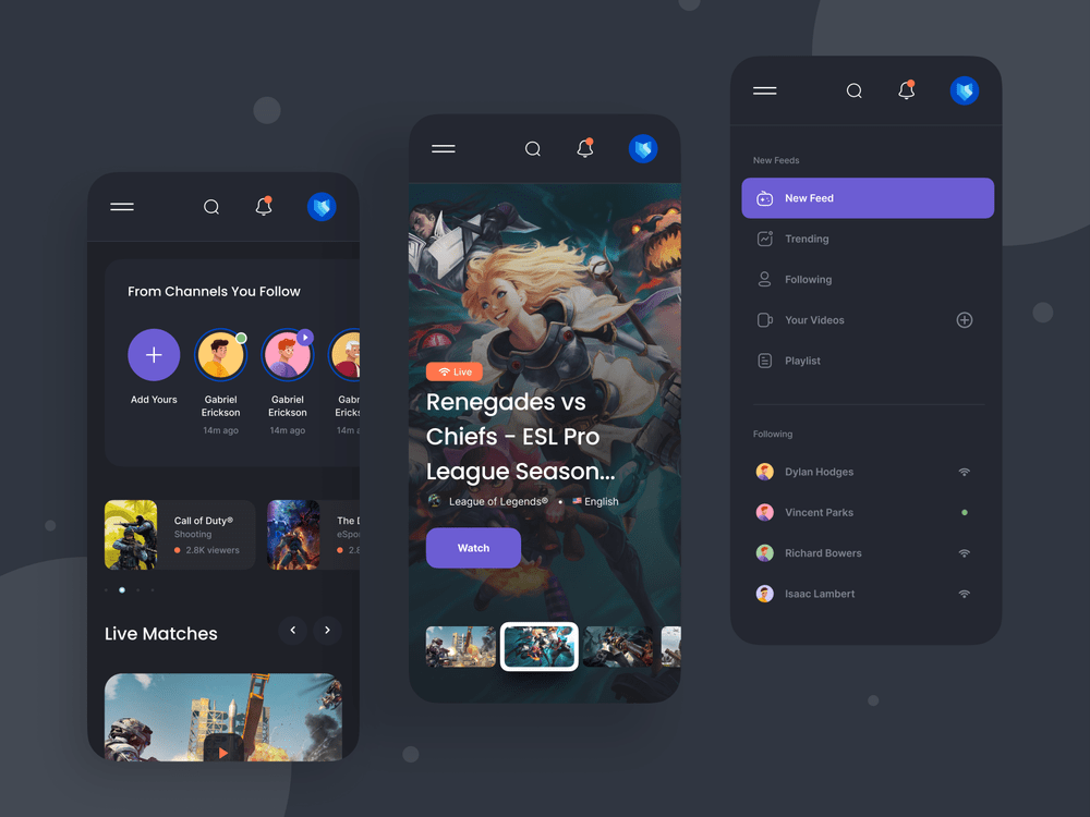 A stunning Web / Android / IOS App UI/UX Design | Upwork