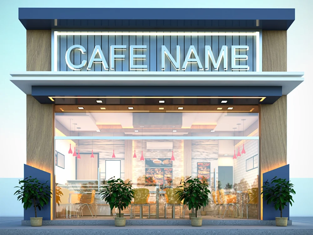 Realistic Exterior Design for your Residential, Commercial & Cafeteria ...