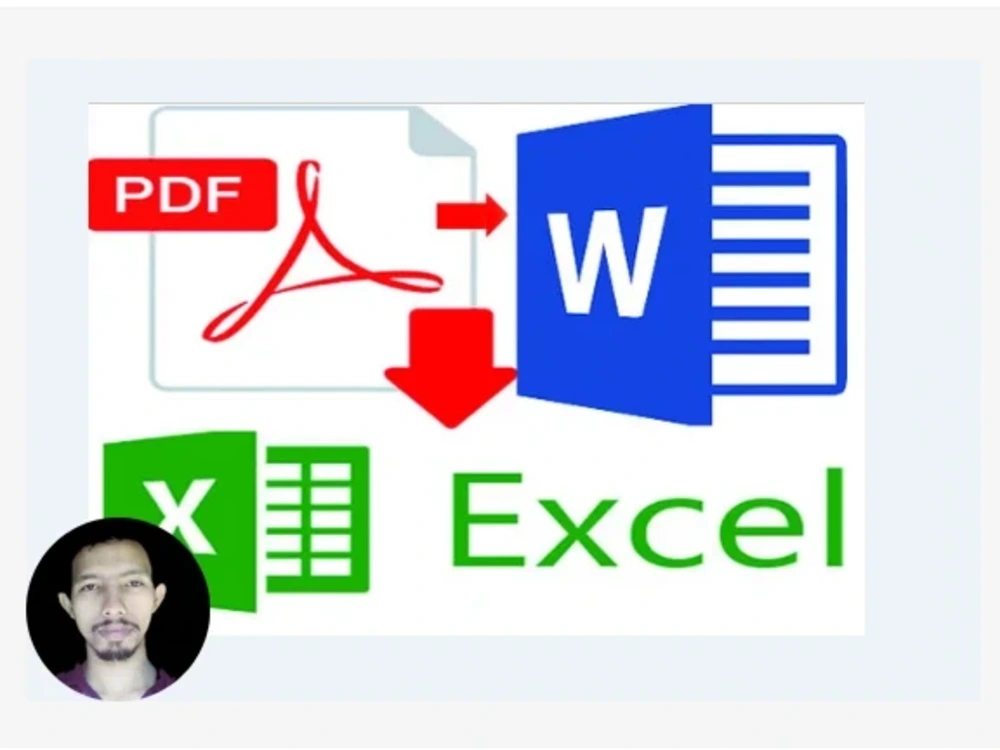 File conversion PDF to word, excel etc. | Upwork
