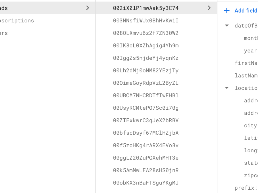 Excel to FireStore mass data upload Script | Upwork