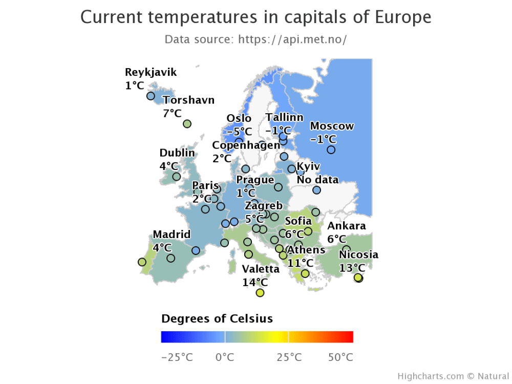 A cool and interactive JavaScript Chart or Map | Upwork