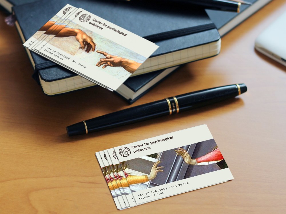 An original design of ONE-side | DOUBLE-sided Business Card in 1 DAY ...