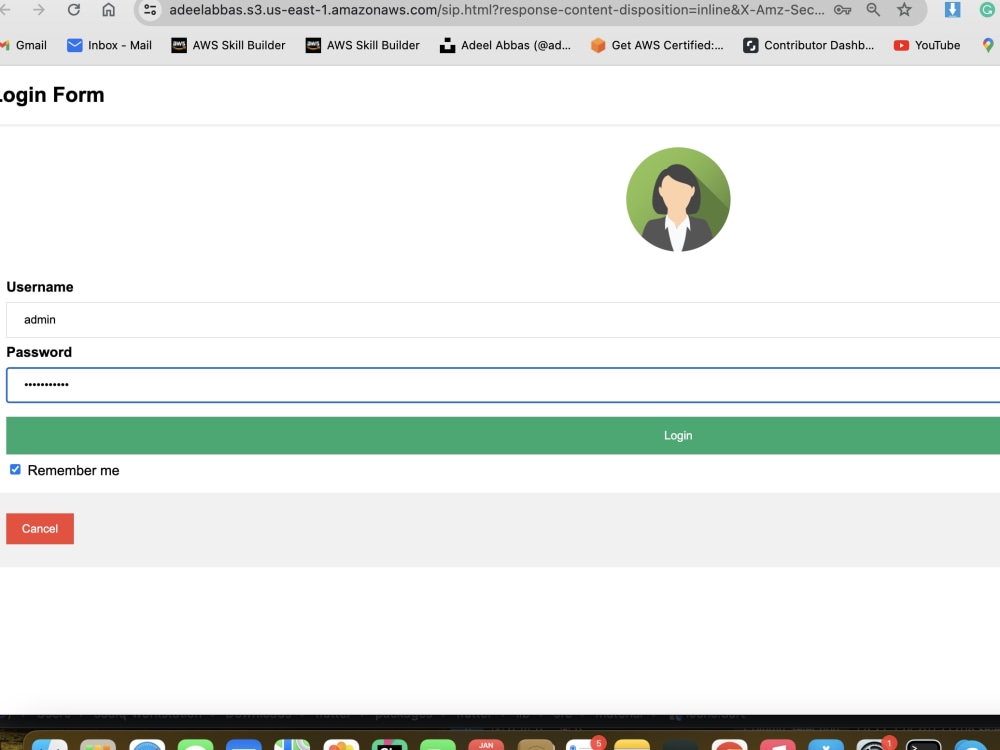 Creation and configuration of s3, cloudfront, route 53, with error ...