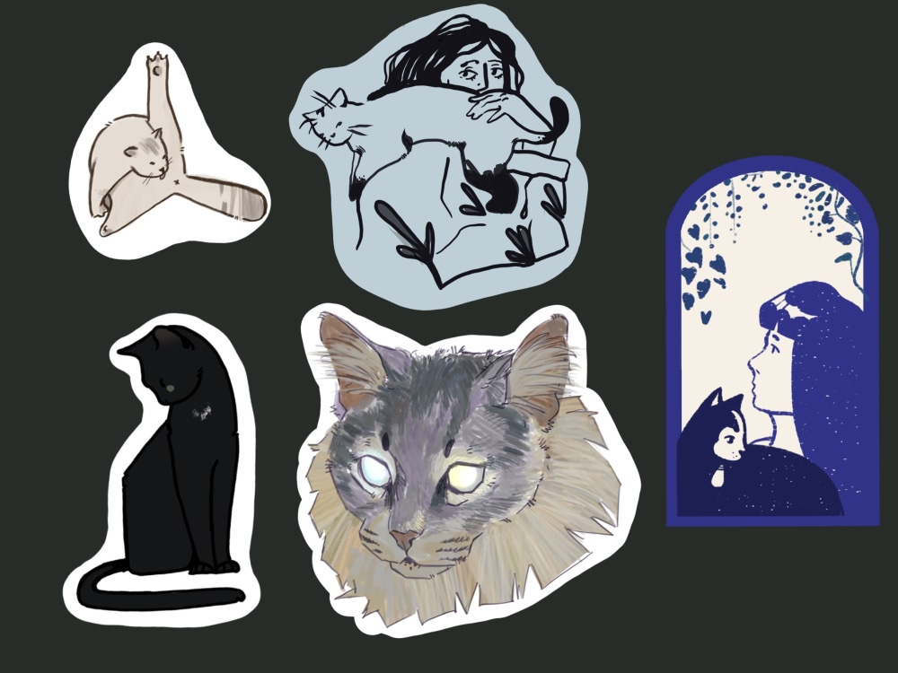 Themed & Custom Sticker Design | Upwork