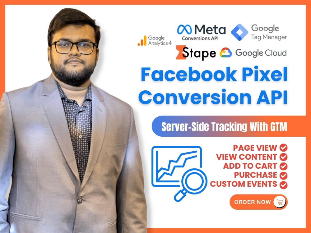 Facebook Pixel Conversion API Server-Side Tracking Setup Using GTM | Upwork