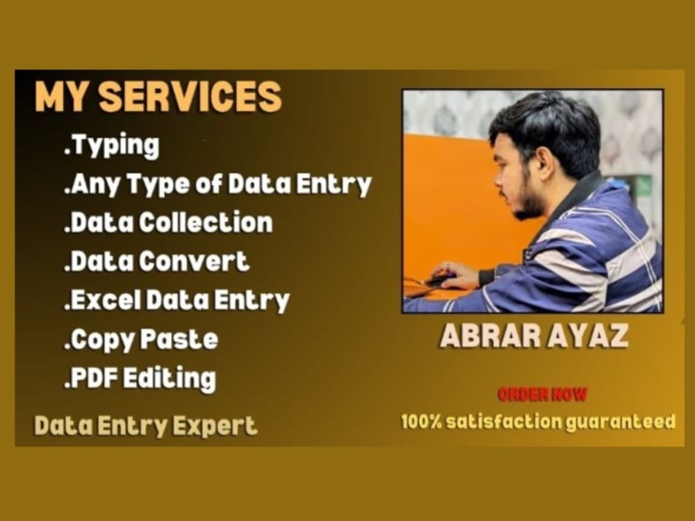 Fastest data entry, manual data entry typing work | Upwork
