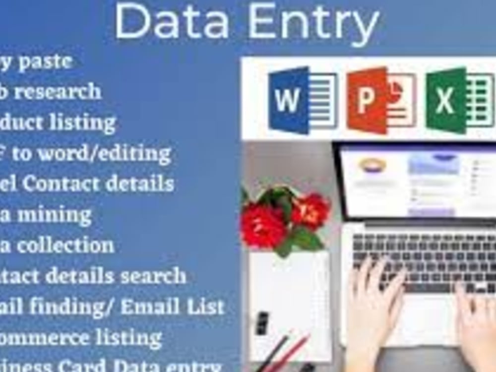 Data Entry, Web Research, Copy Paste, Typing, Data Mining or Web Scraping | Upwork