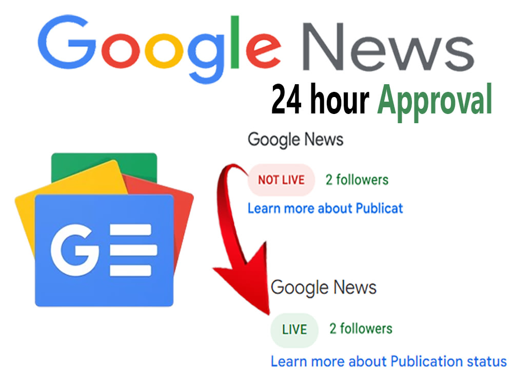Google News Approval and Instant Indexing Problem Solve Service | Upwork