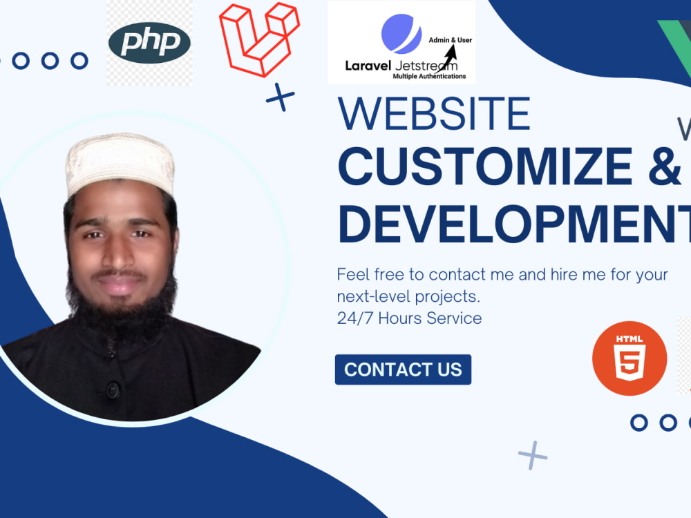 Customize laravel website and payment getway setup | Upwork