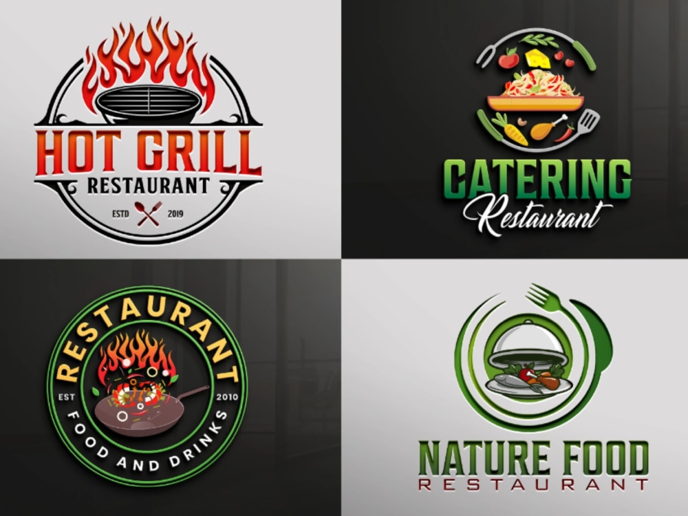 Savory Impressions: A Delectable Logo Design for Your Food Project | Upwork