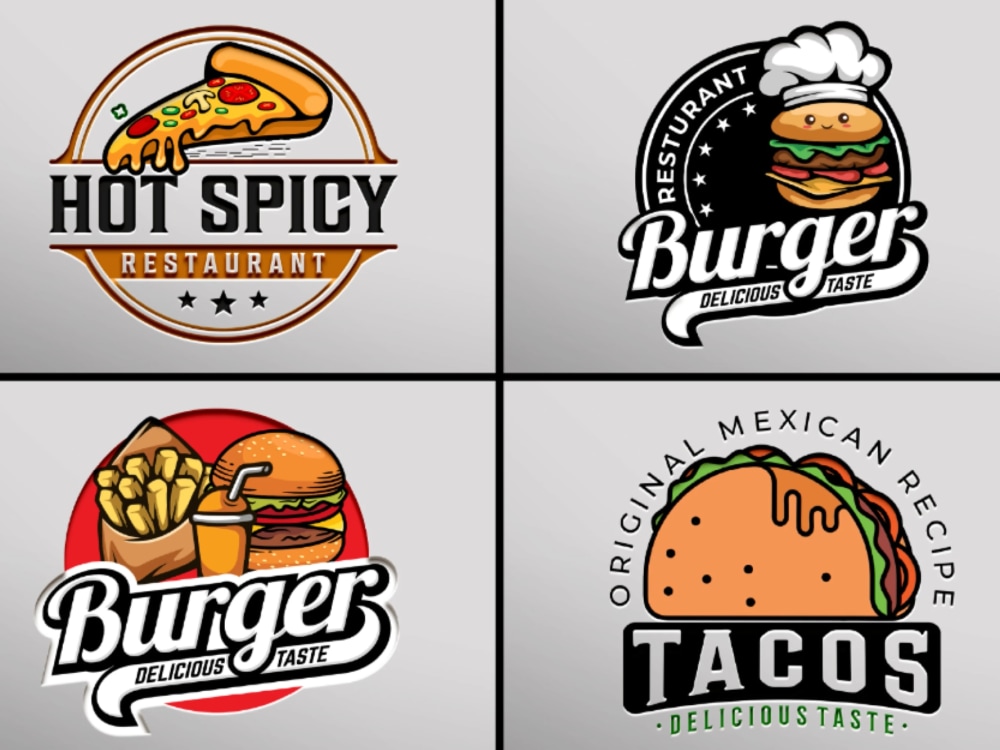 Savory Impressions: A Delectable Logo Design for Your Food Project | Upwork