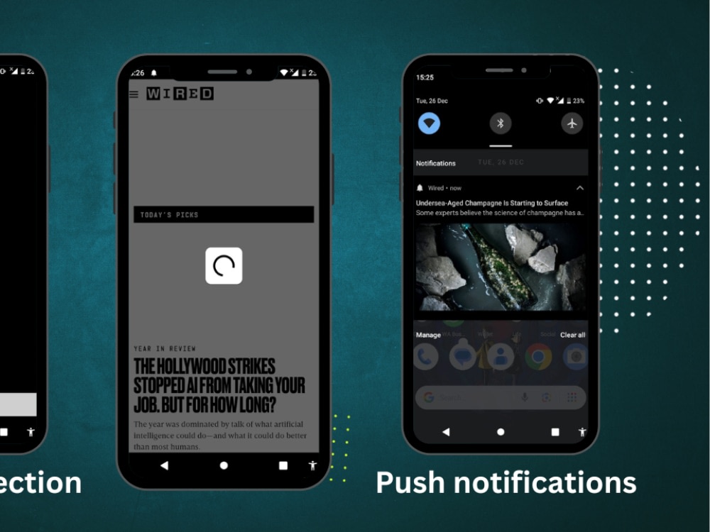 Professional android app for your website with your custom features | Upwork
